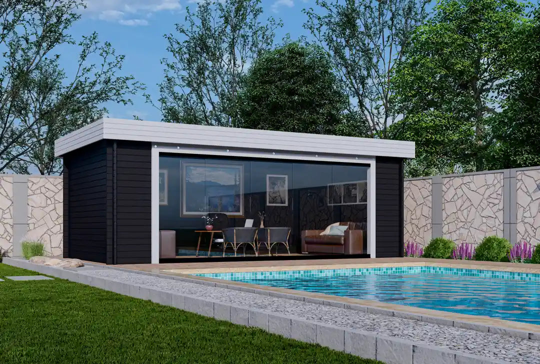 Mittlere Gartenhäuser aus Holz kaufen | bis 25qm – steda